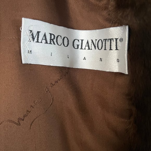 Marco Gianotti | Jackets & Coats | Designer Marco Gianotti Natural Mink ...